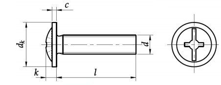 Wkręt DIN 967 GAL ZN - Śruby24